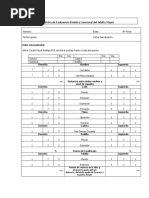 Test de Star Excursion Balance Test (Sebt | PDF