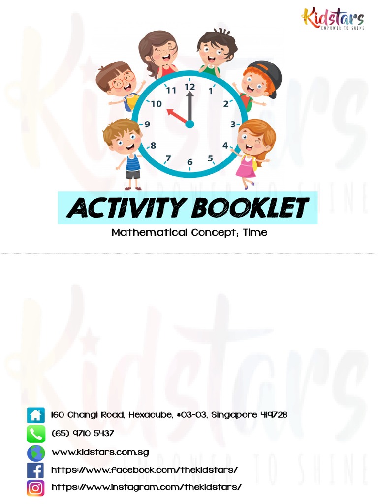 Time-Telling Activity Booklet | PDF
