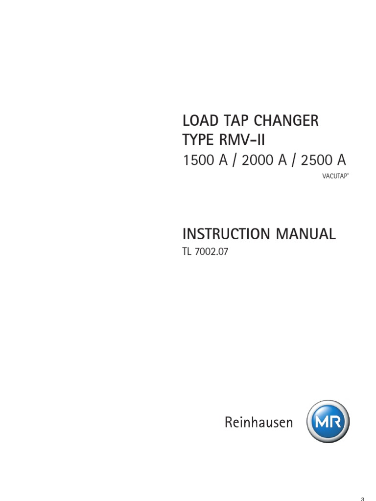 BA RMV-II en | PDF | Switch | Transformer