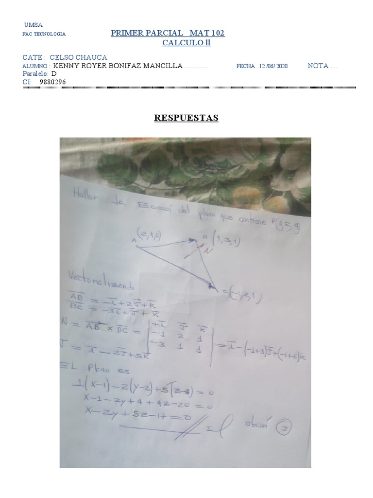 Calculo 2 | PDF