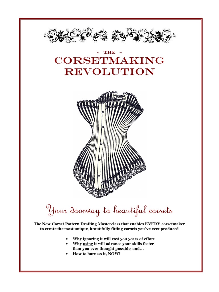 Your Doorway To Beautiful Corsets: Corsetmaking Revolution | PDF | Bra ...