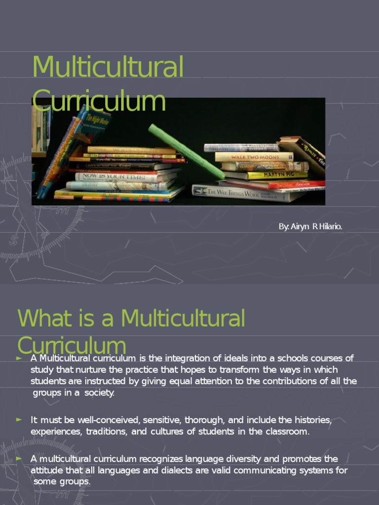 Multicultural Curriculum | PDF | Multiculturalism | Curriculum