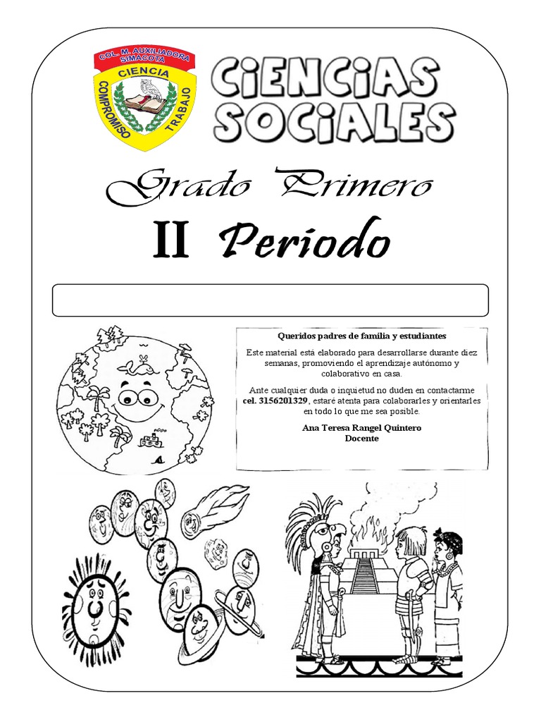 Sociales Grado Primero Ii Periodo | PDF | Enseñando y aprendiendo ...