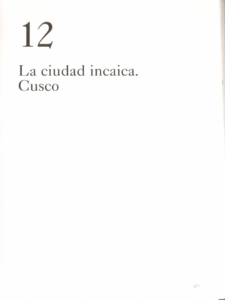 HARDOY, JE - Ciudades Precolombinas - (Cap 12) PDF | PDF