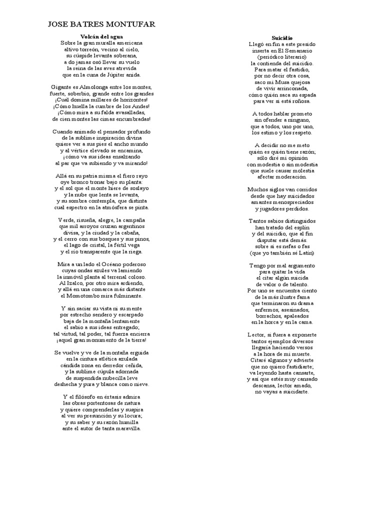 Jose Batres Montufar | PDF