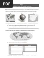Avaliacao 5o.ano GEO 2o.bim | PDF | Américas | América do Sul