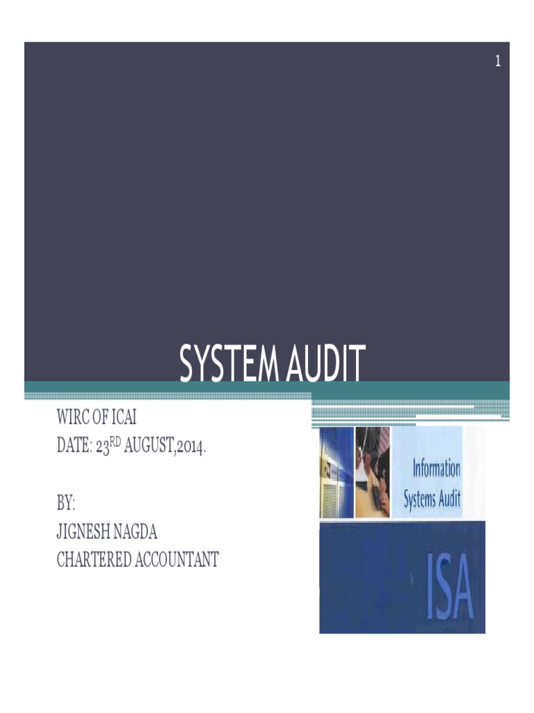 Information System Audit PDF | PDF | Automated Teller Machine | Audit