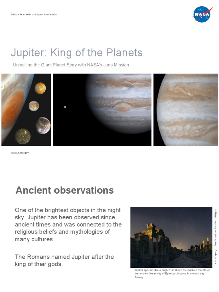 Jupiter: King of The Planets: Unlocking The Giant Planet Story With ...