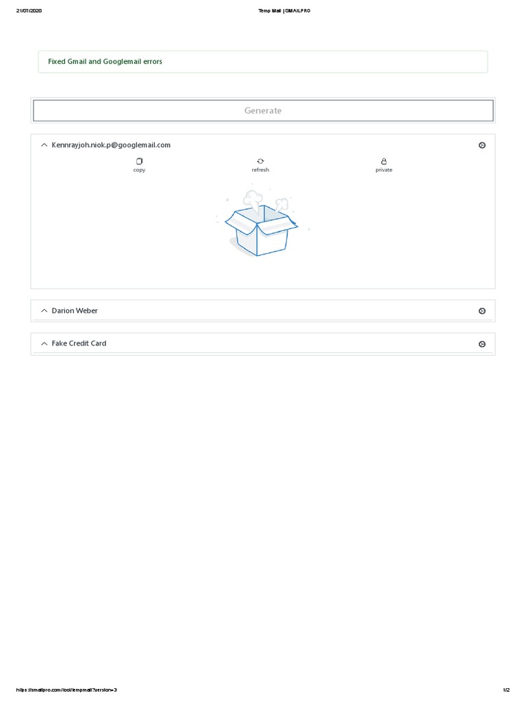 Temp Mail - Smailpro | PDF