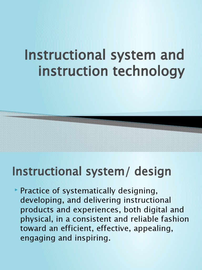 Instructional Design & Tech Guide | PDF