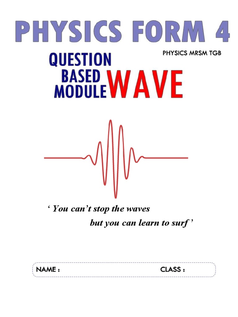 Module Wave 2020 | PDF | Wavelength | Waves