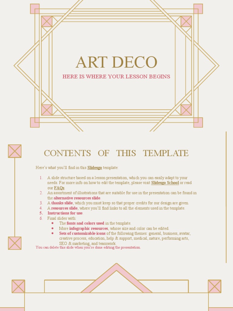 Art Deco: Here Is Where Your Lesson Begins | PDF | Planets | Mercury ...