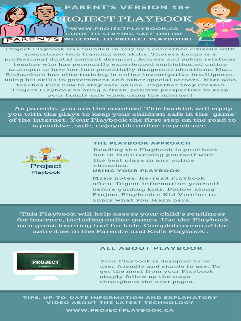 Project Playbook - Internet Safety Guide | PDF | Cyberbullying | Social ...