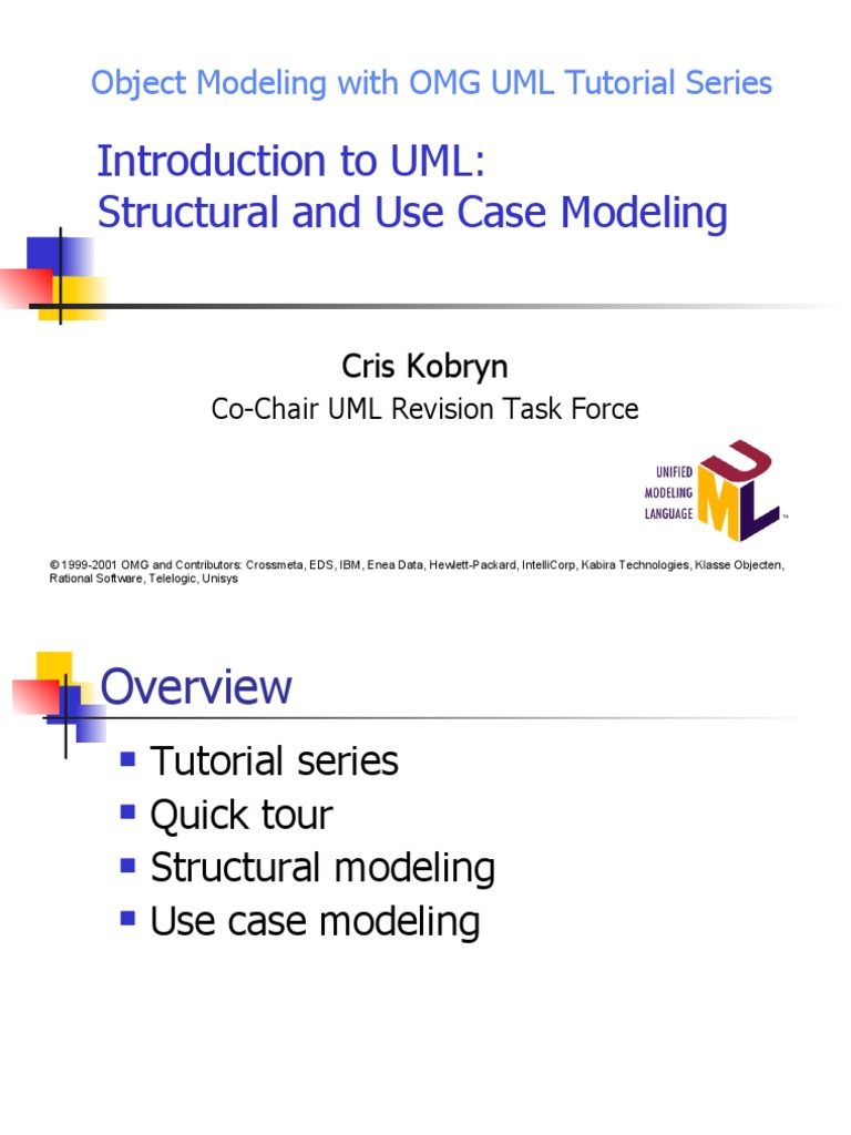 Introduction To Uml Structural And Use Case Modeling Pdf Unified Modeling Language Use Case