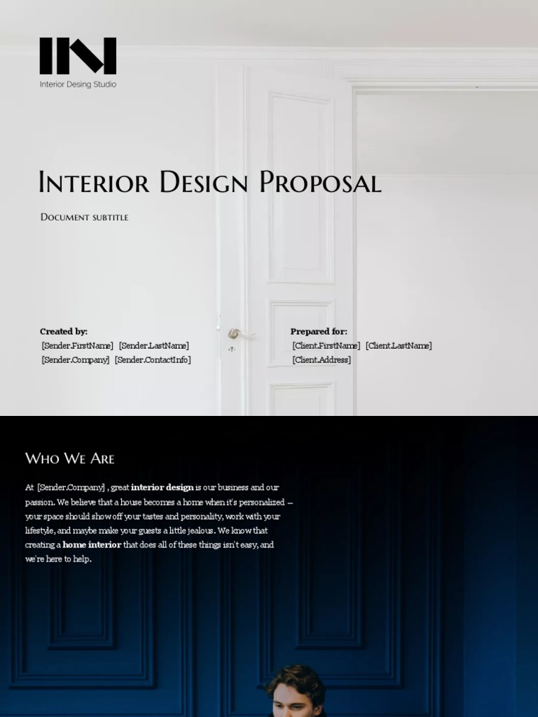 Interior Design Proposal and Scope | PDF | Interior Design | Business