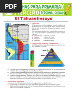 Organización Social Del Imperio Incaico para Segundo Grado de Primaria | PDF | Imperio Inca ...