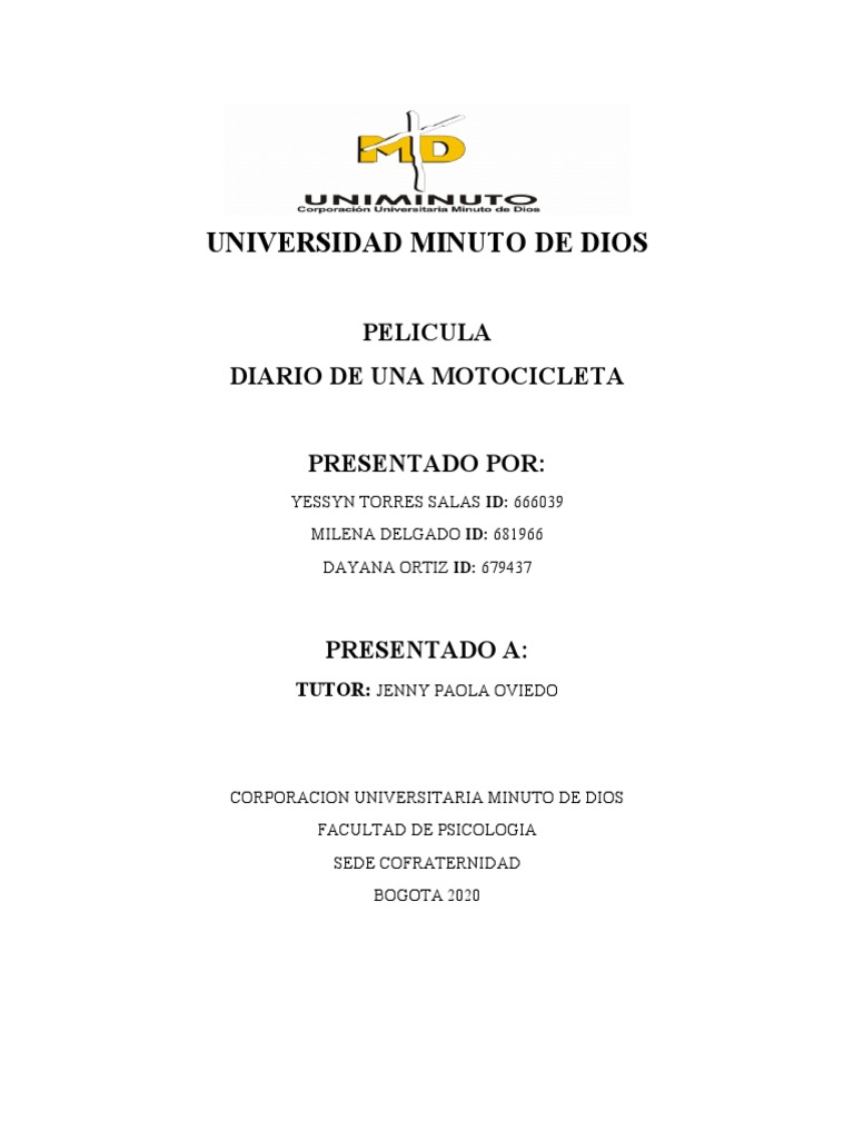 Análisis Diarios de Una Motocicleta. | PDF | Paradigma | Bienestar