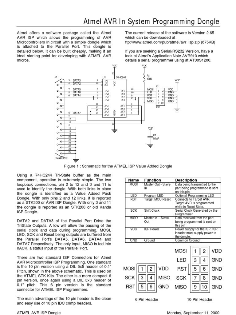 Avr ISP Simple | PDF | Office Equipment | Electronic Design