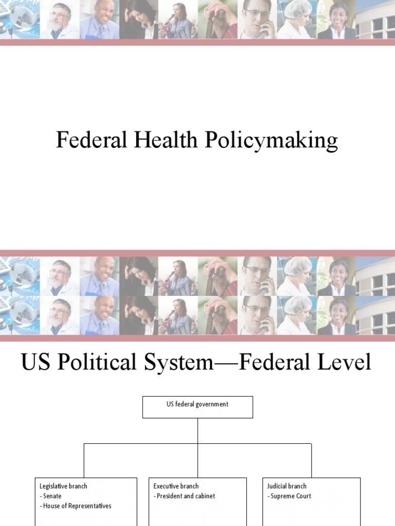 Federal Health Policy Making | PDF | Appropriations Bill (United States ...