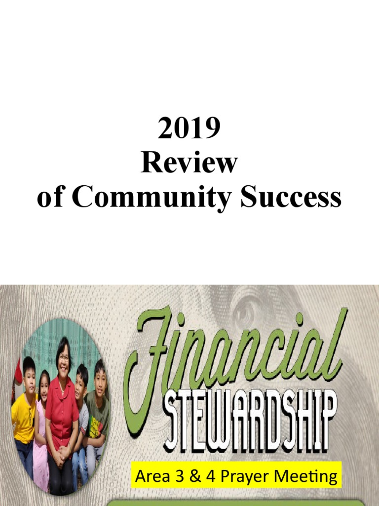 2019 Review of Community Success | PDF