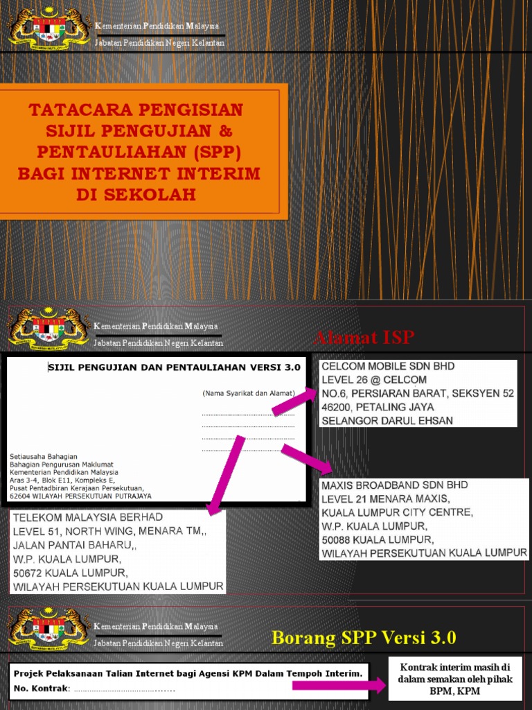 Tatacara Pengisian SPP | PDF