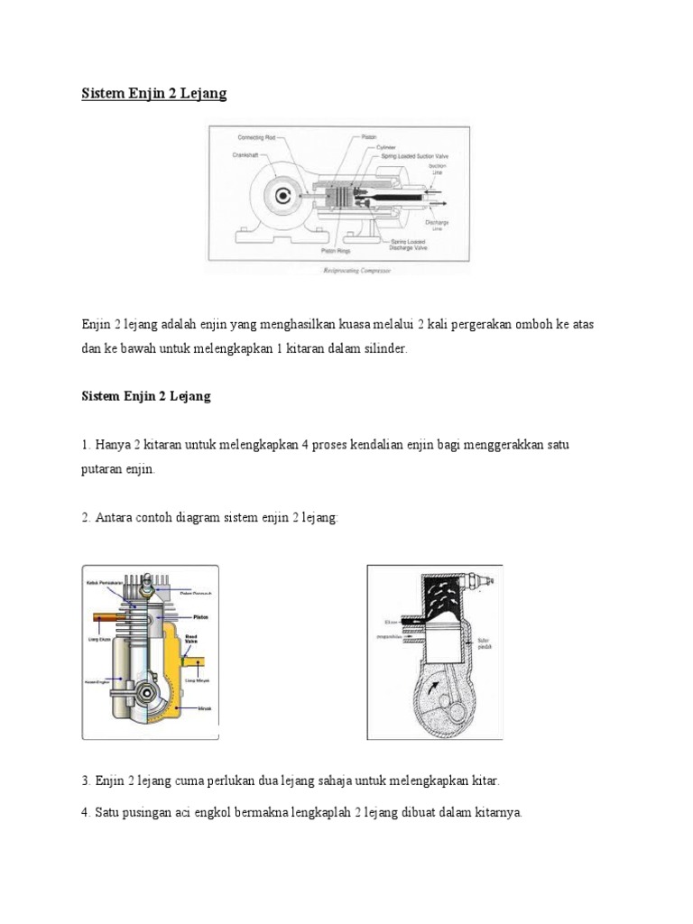Sistem Enjin 2 Lejang | PDF