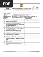 NHI Checklist BM DBM BC | PDF | Asphalt | Concrete