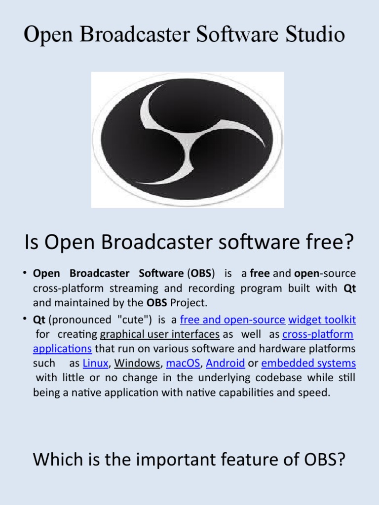 Open Broadcaster Software Studio | PDF | Graphics Processing Unit | Laptop