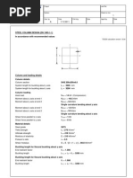 Steel Member Design - Sample Calculation (AS4100) | PDF | Strength Of ...