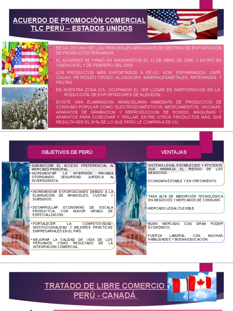 TLC 2020 | PDF | Tratado de Libre Comercio Norteamericano | Perú