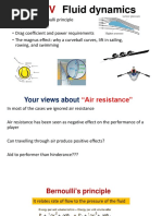 Frisbee Flight Physics Explained | PDF | Lift (Force) | Torque