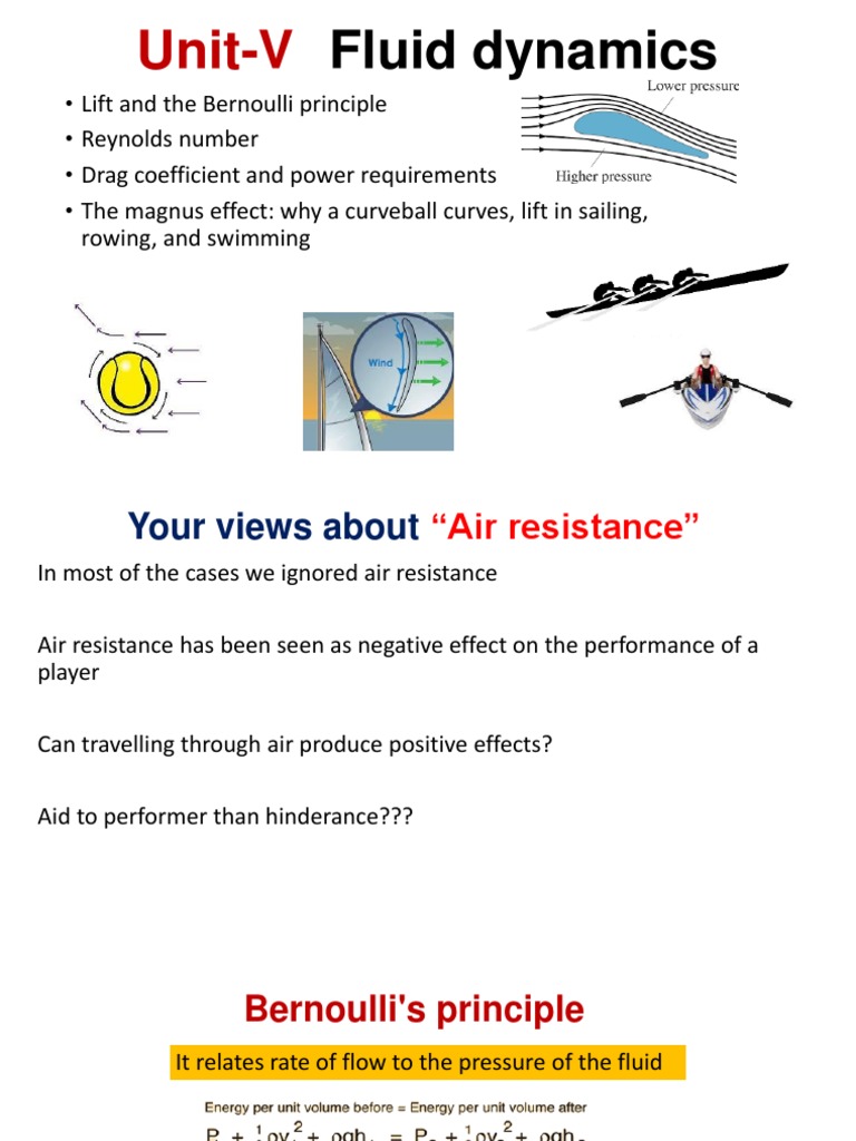 Fluid Dynamics5 | PDF | Drag (Physics) | Fluid Dynamics