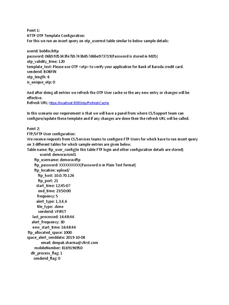 UserConfig CR1 | PDF | File Transfer Protocol | Java Server Pages