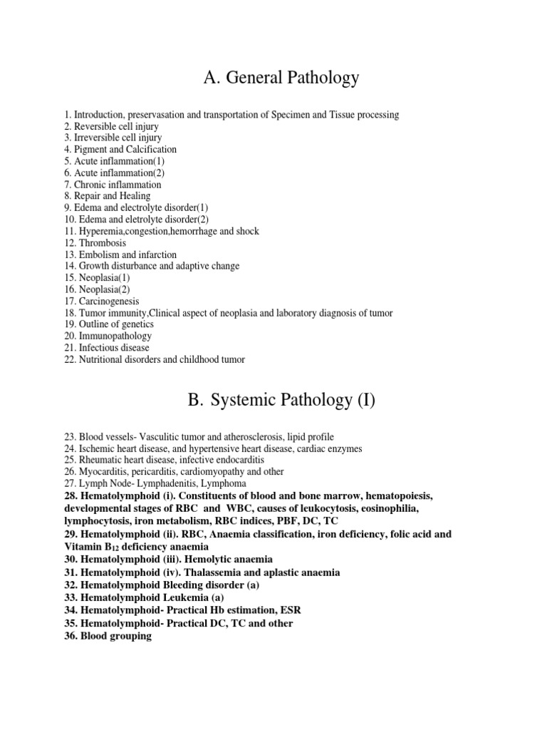 Pathology Item Card | PDF | Anemia | Neoplasms