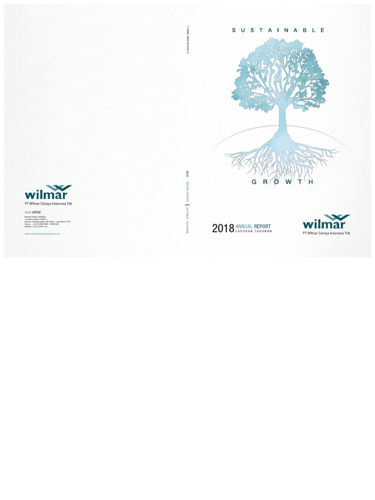 2018 Annual Report PT Wilmar Cahaya | PDF | Indonesian Rupiah ...