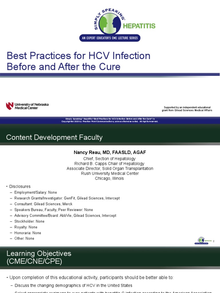 HCV - Best Practice. | PDF | Hepatitis C | Hepatitis