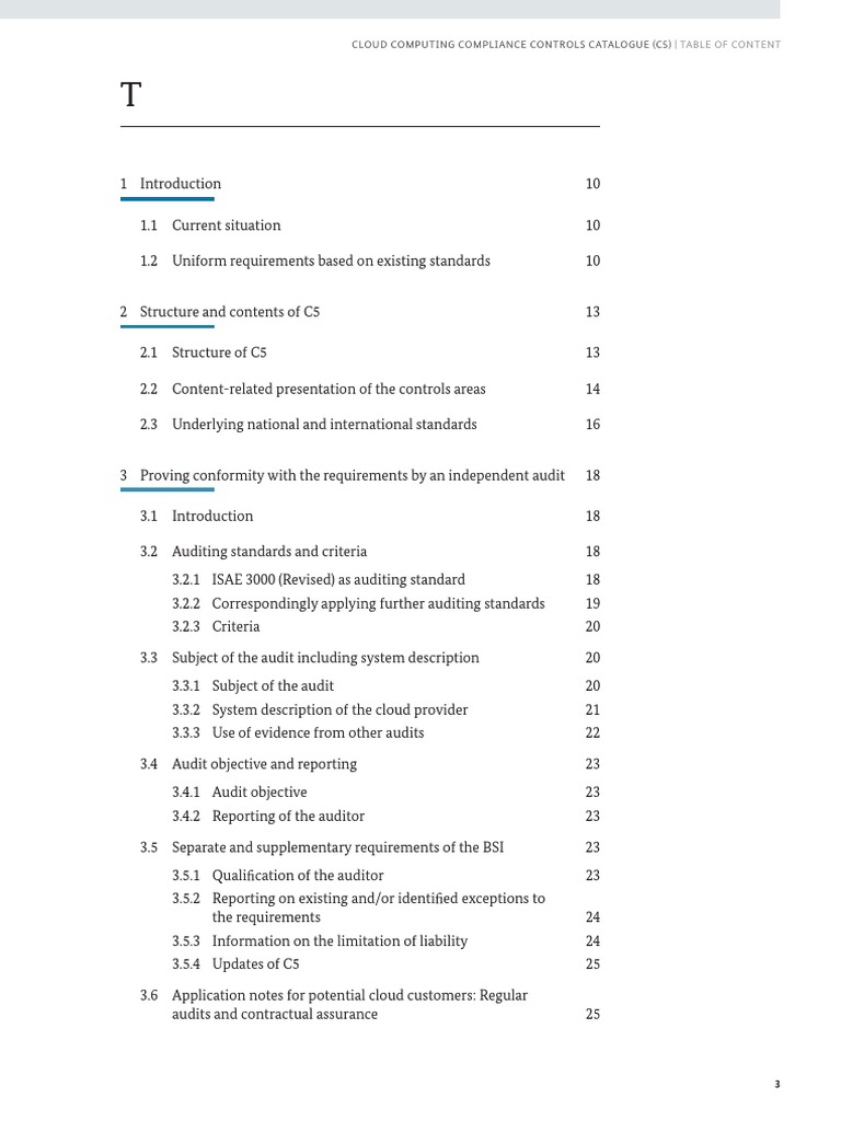 Cloud Computing C5 Compliance Controls Guide | PDF