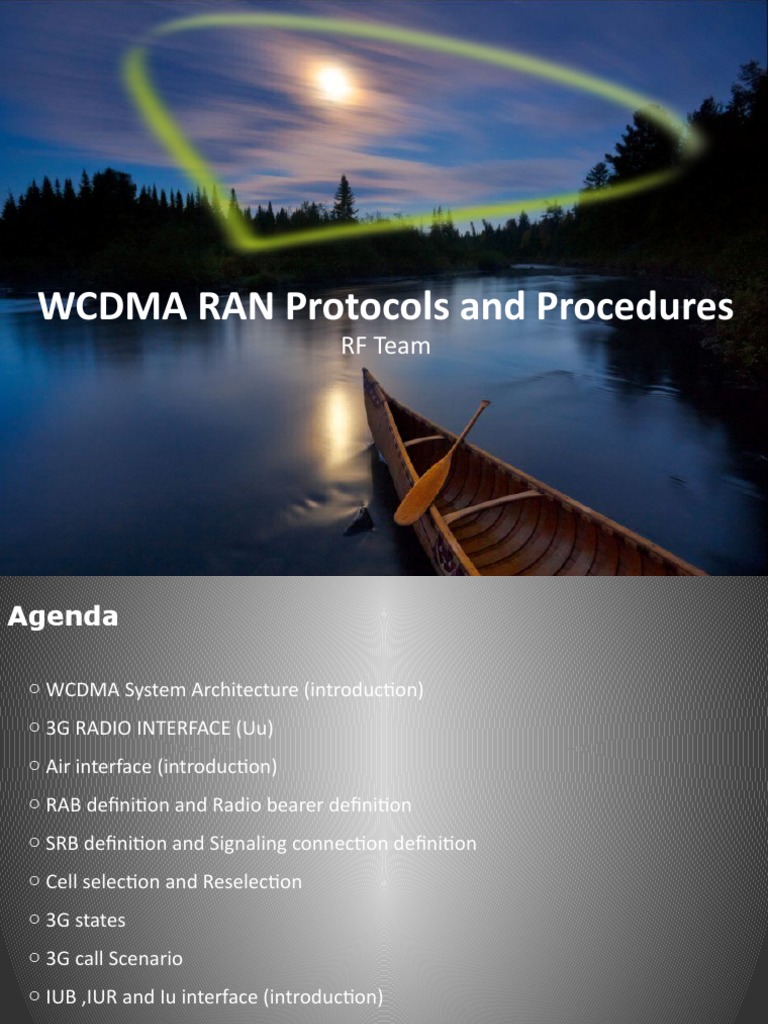 WCDMA RAN Protocols Overview | PDF | High Speed Packet Access ...