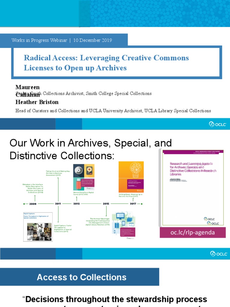 Radical Access: Leveraging Creative Commons Licenses To Open Up ...