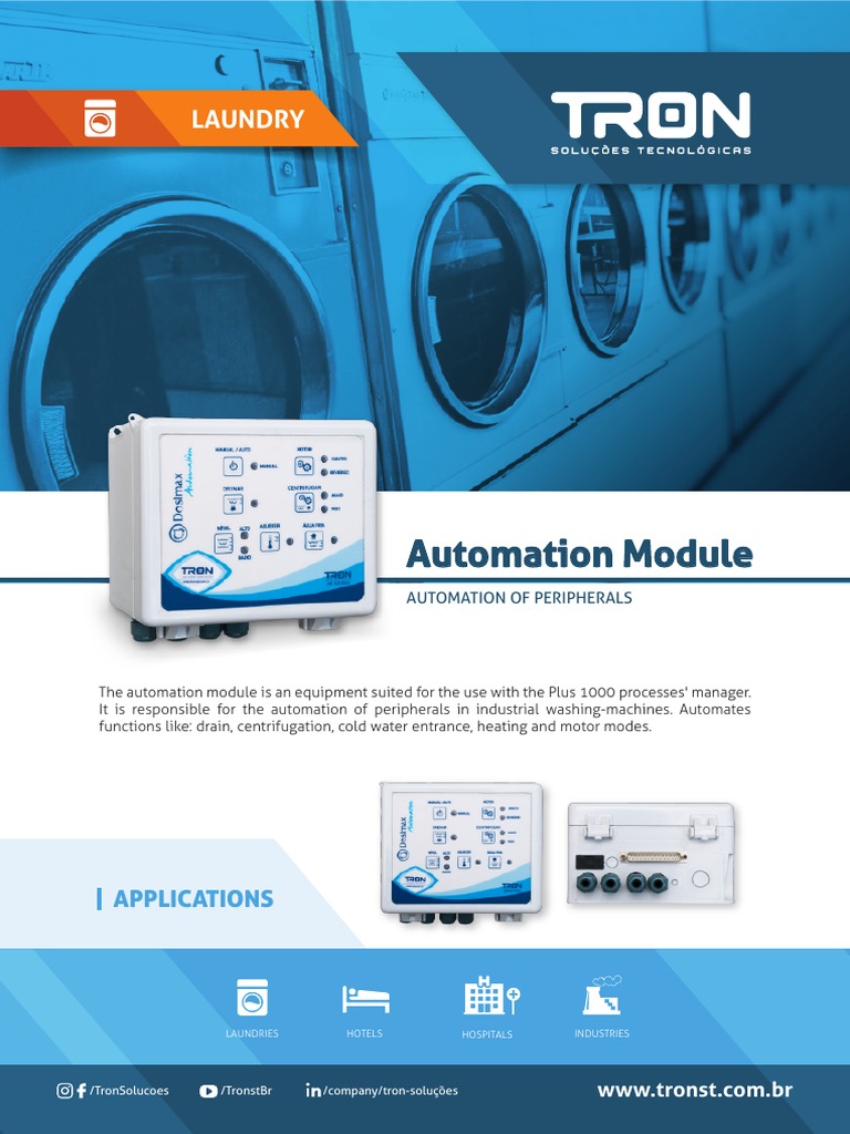 Laundry - Automation Module | PDF | Automation | Pump