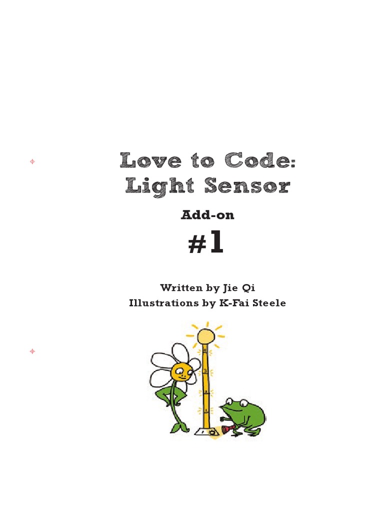 Love To Code: Light Sensor: Add-On | PDF | Analogue Electronics | Switch