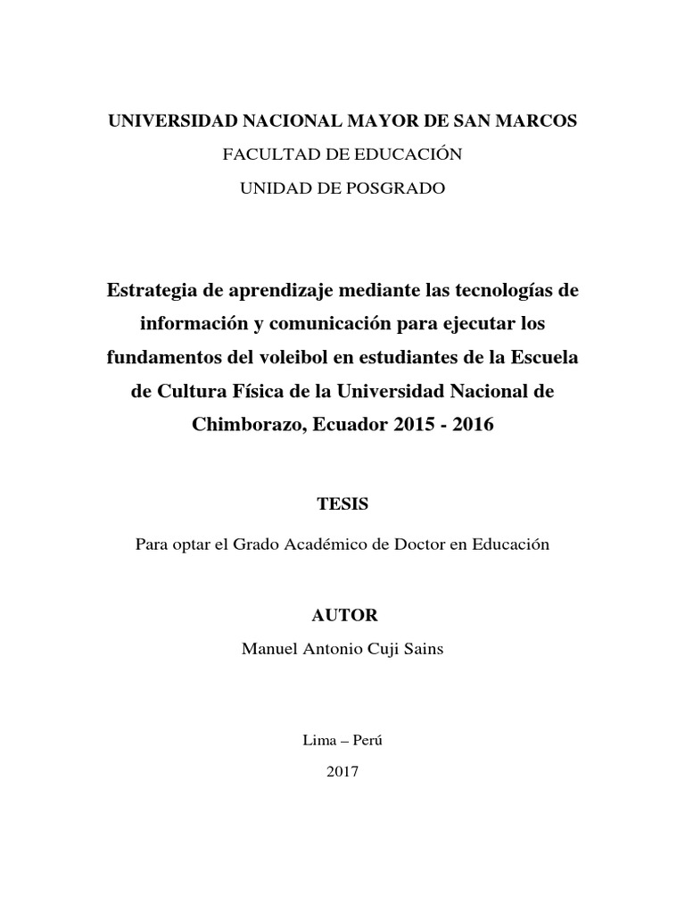 Cuji SM | PDF | Tecnología de información y comunicaciones | Plan de ...