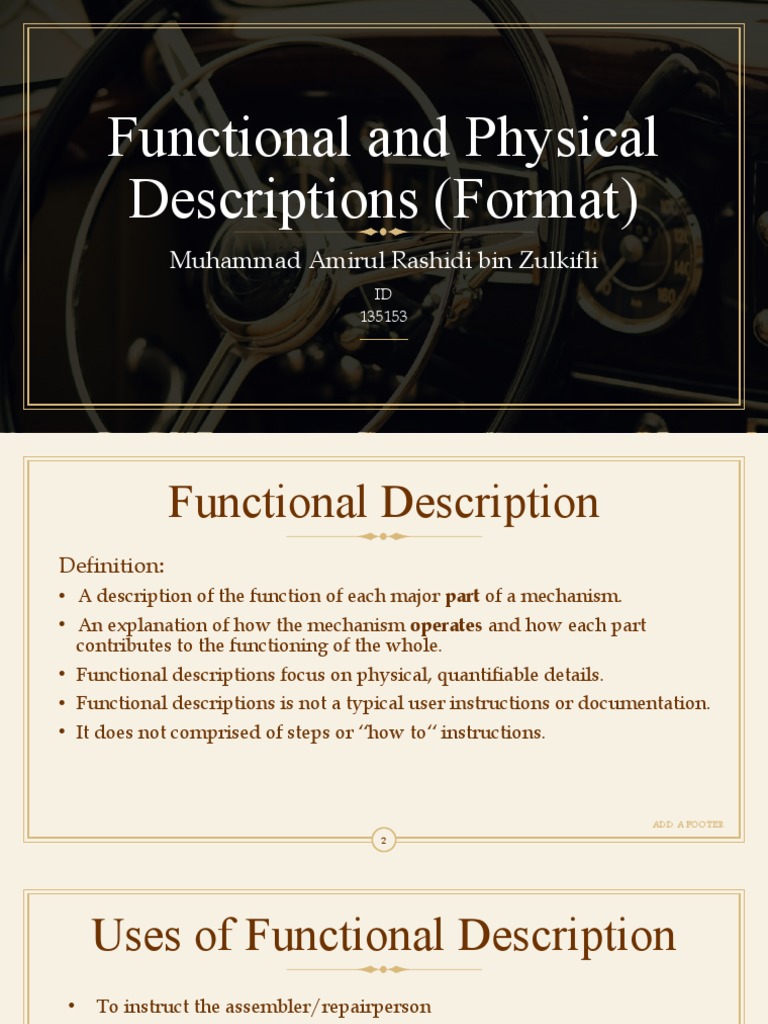 Functional vs Physical Descriptions | PDF | I Phone | Loudspeaker