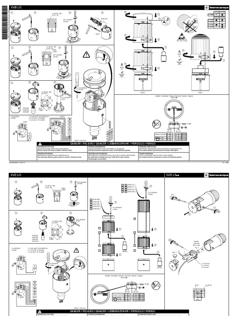 Technical Specifications for XVB Devices | PDF | Electricity | Accidents