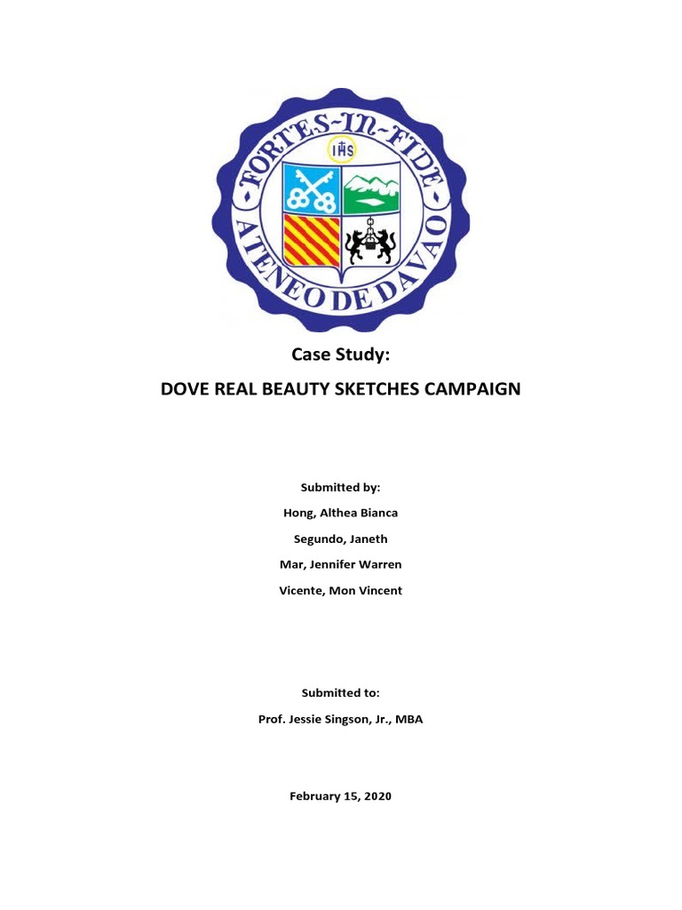 Case Study: Dove Real Beauty Sketches Campaign | PDF | Brand ...