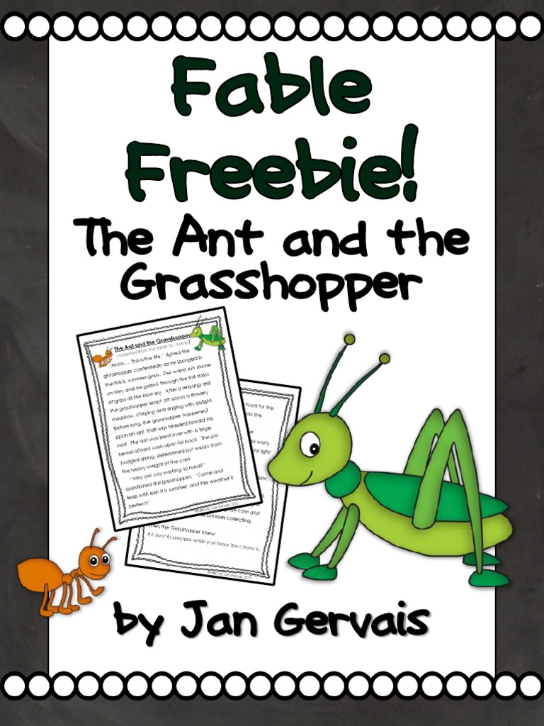 Fable Freebie The Antandthe Grasshopper | PDF