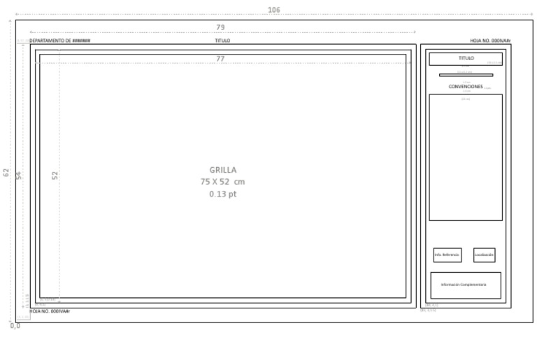 Plantilla Formato Mapa PDF | PDF