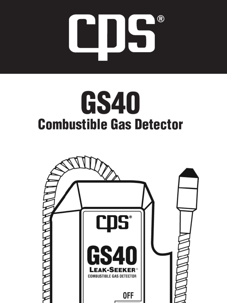 GS40 Manual | PDF | Chemistry | Manufactured Goods