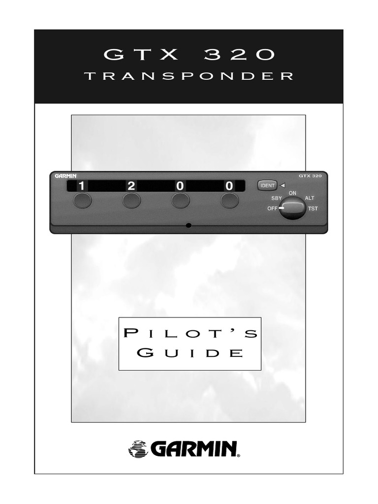 Transponder: Pilot's Guide | PDF | Transponder (Aeronautics) | Aviation ...