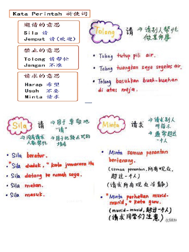 Kata Perintah | PDF
